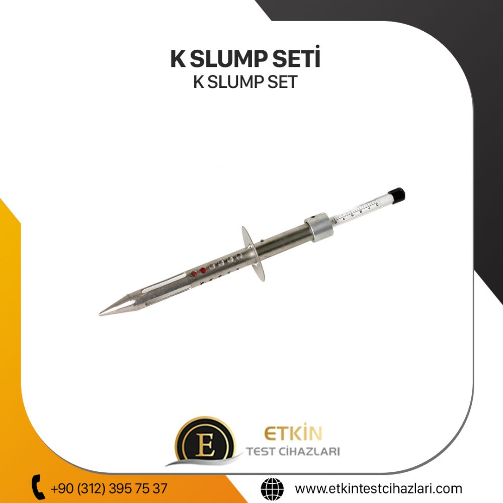 K-Slump Testi | Etkin Test Cihazları