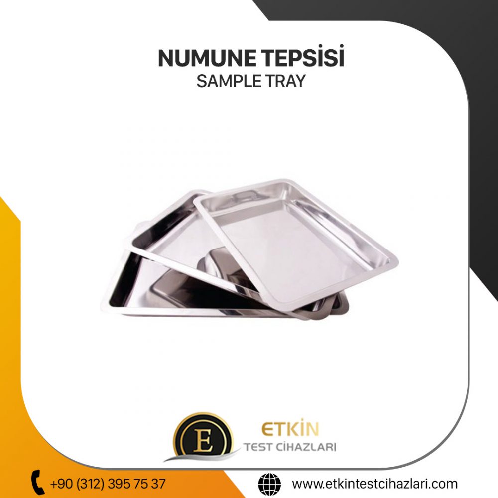 Numune Tepsileri | Etkin Test Cihazları