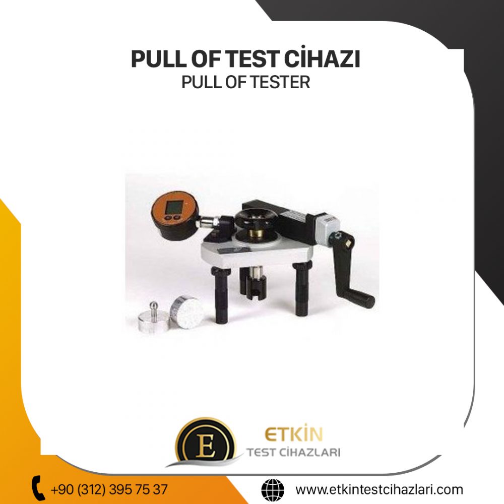 Pull Off Test Cihazı | Etkin Test Cihazları